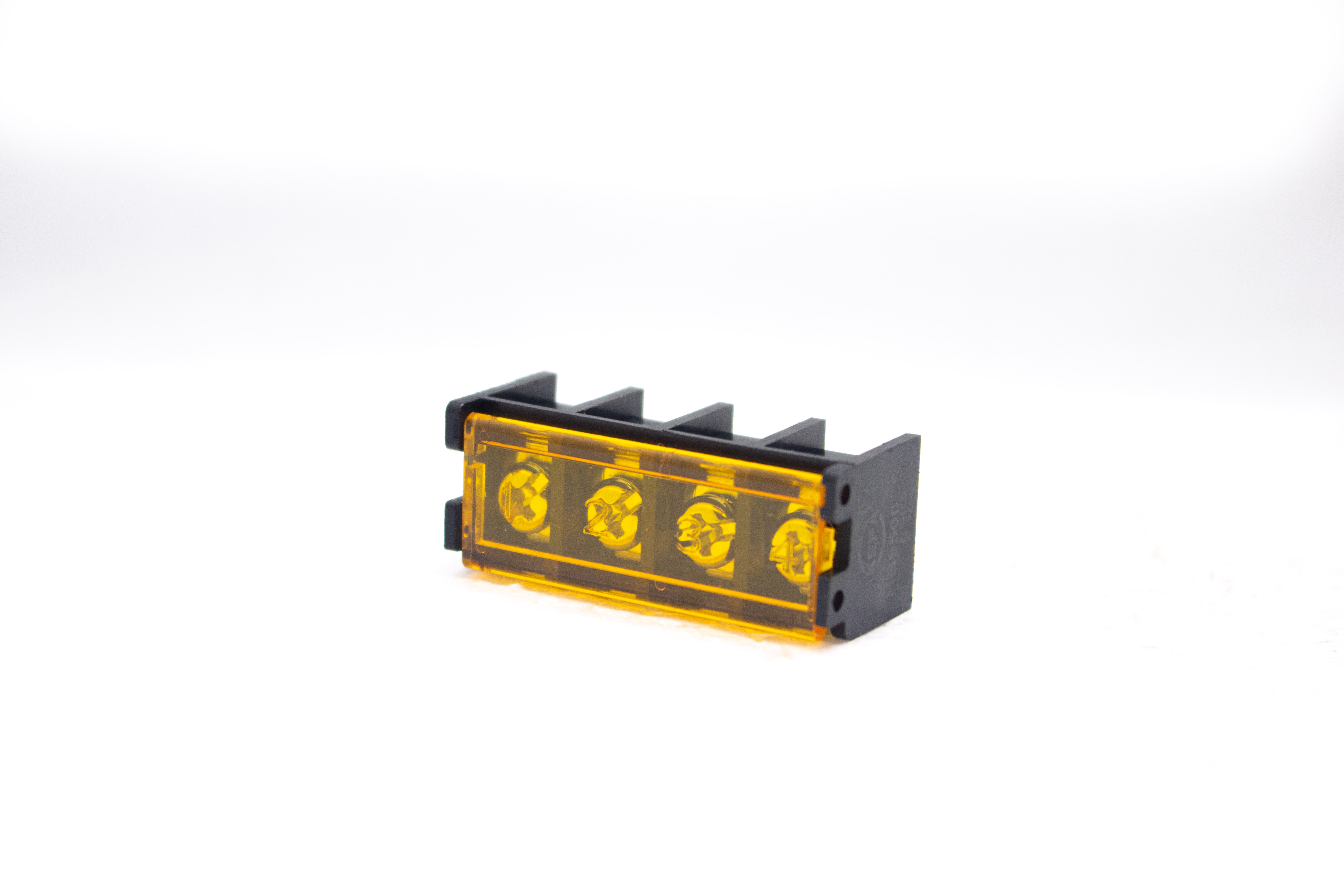 4 Pin Barrier Terminal Block With Cover